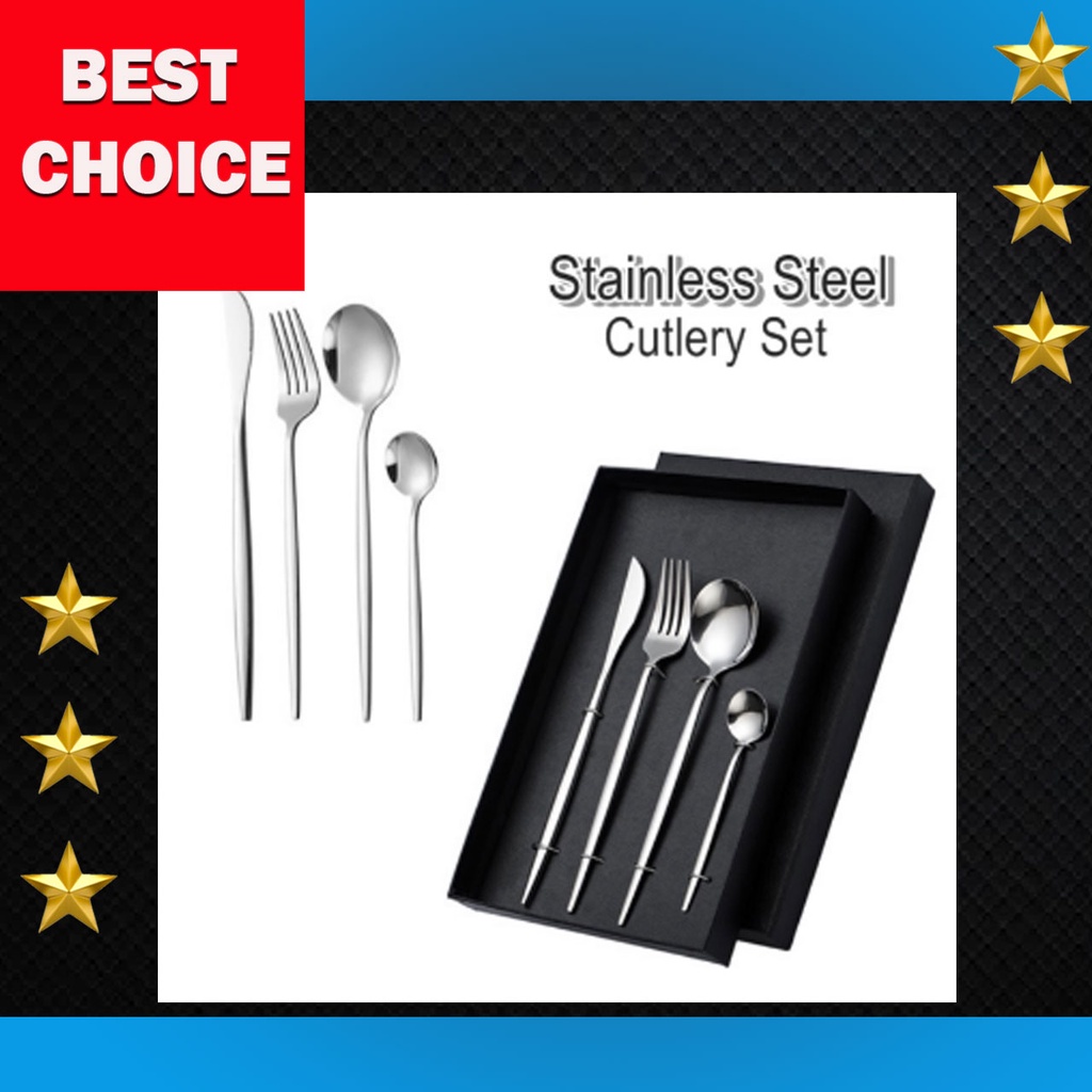 set sudu garfu stainless steel doorgift/sudu garfu set/cenderahati ...