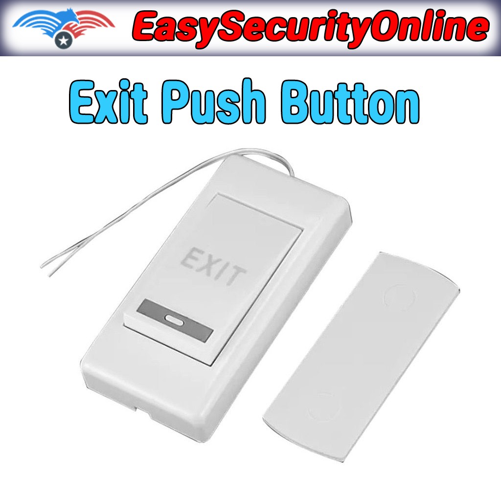 Door Exit Push Button Panel for Door Access Control Electronic Door ...