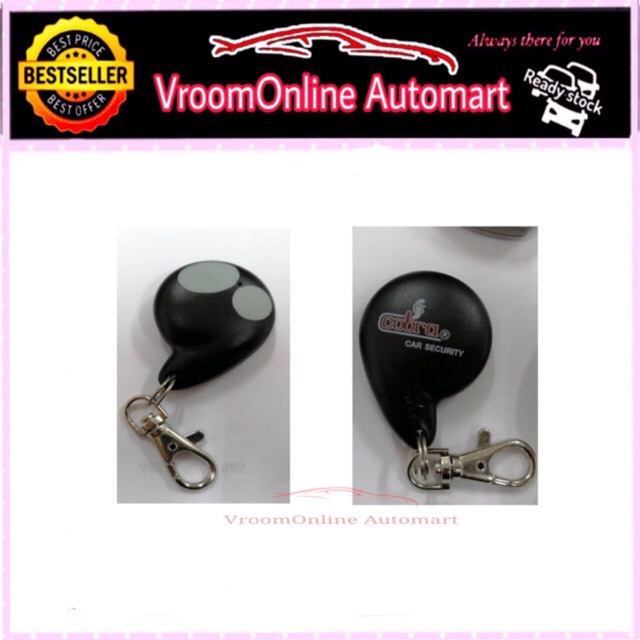 Car COBRA Alarm Remote Control Key Cover Case - Honda, Toyota Casing ...