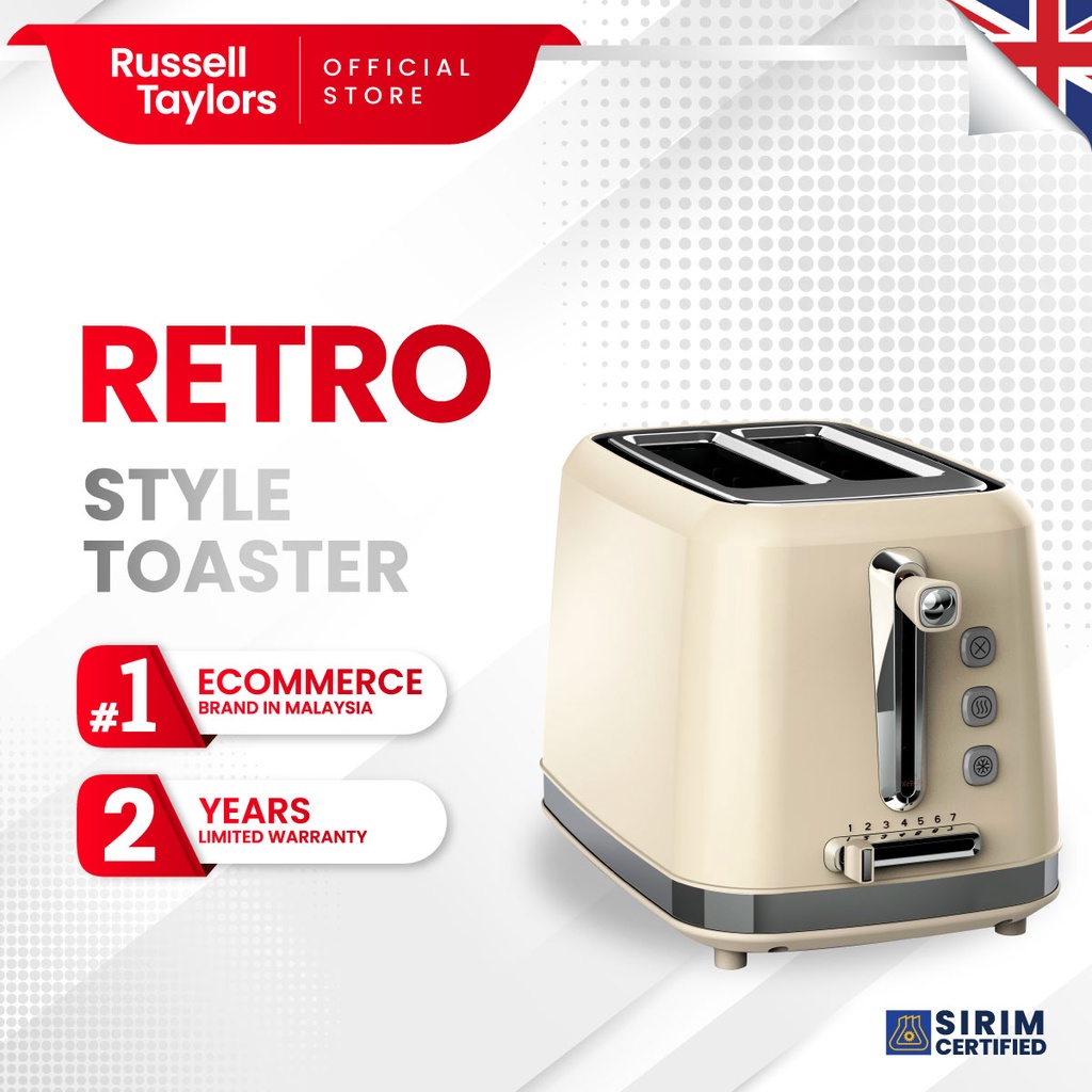 Russell Taylors Retro Toaster RT-10 | Shopee Malaysia