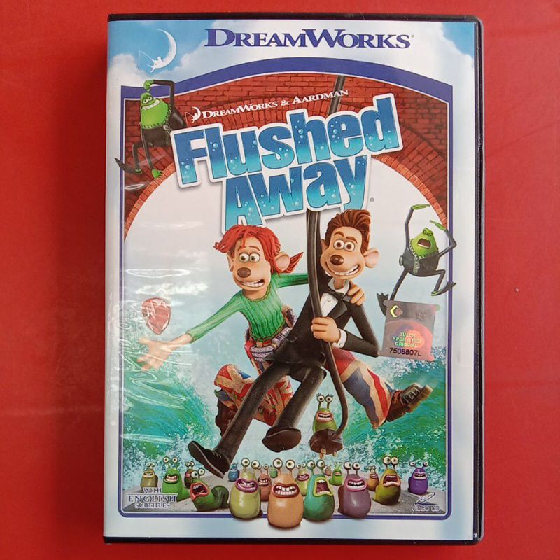 Original VCD Cartoon - Flushed Away | Shopee Malaysia