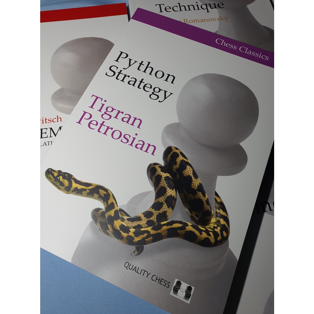Python Strategy Chess Book by Tigran Petrosian | Shopee Malaysia