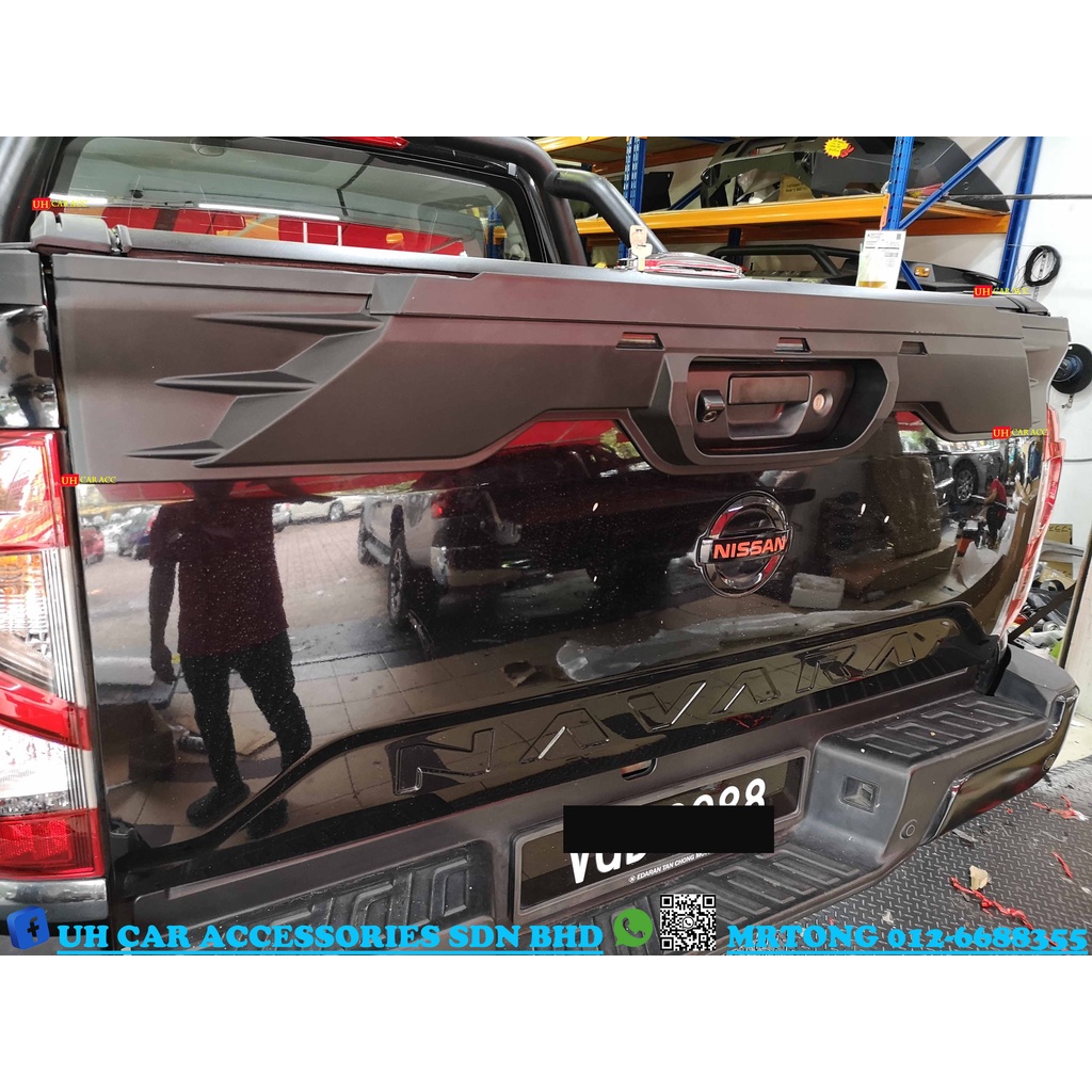 NISSAN NAVARA PRO4X PRO4X 2021 2022 REAR TAILGATE TRUNK BEDLINER RAIL ...