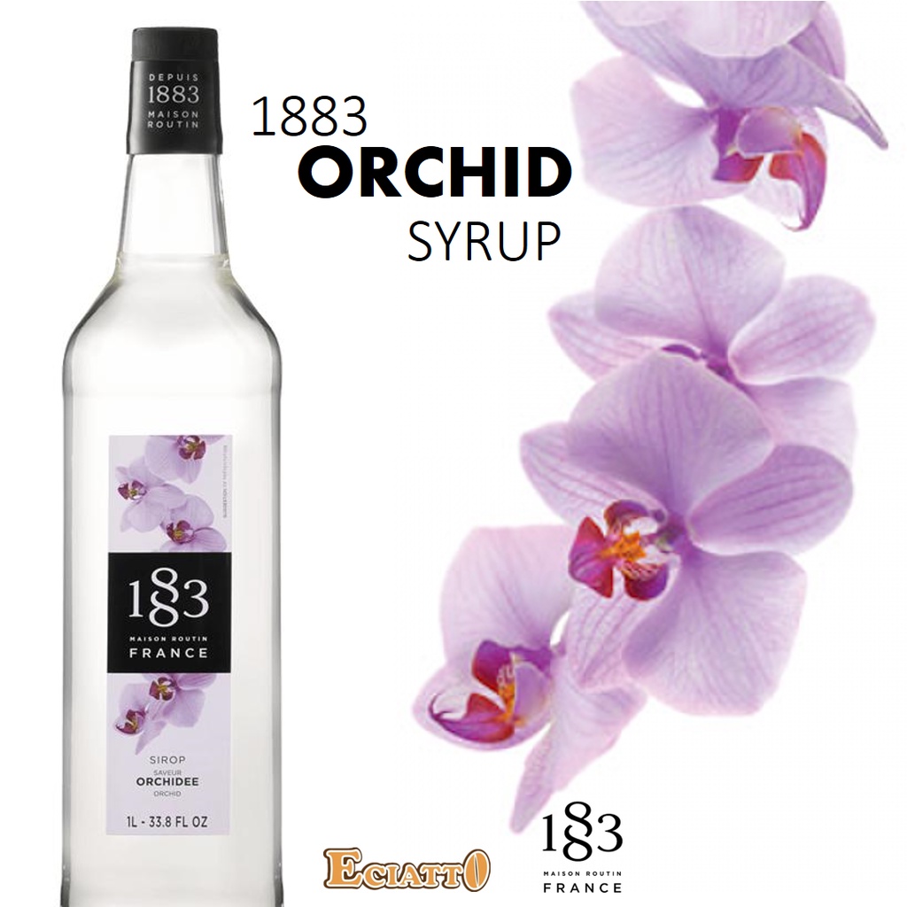 1883 MAISON ROUTIN 1883 Orchid Syrup For Sparkling,Soda, Orkid Syrup ...