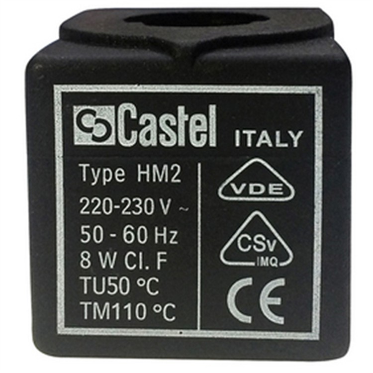 ready stock ┅Italy Castel Castel solenoid valve coil 9100 RA6 Type HM2 ...