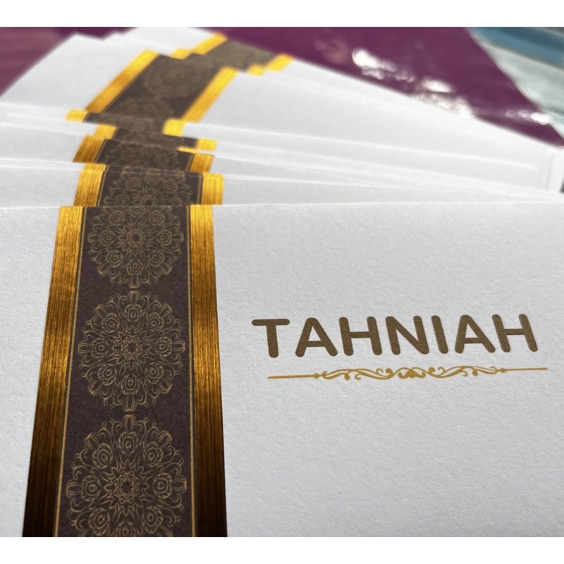 [10 PCS TAHNIAH HANDMADE ENVELOPE] Sampul Duit Sampul Surat Slimline 10 ...