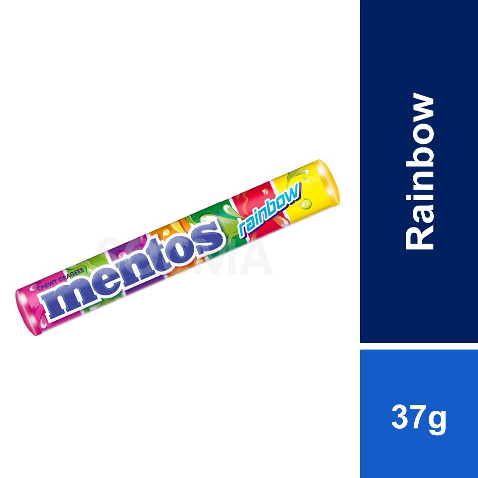 Mentos Roll Rainbow 37g | Shopee Malaysia