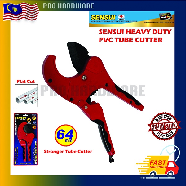 SENSUI 64mm Heavy Duty PVC Pipe Cutter Plumbing Tool/Pemotong Paip Alat ...