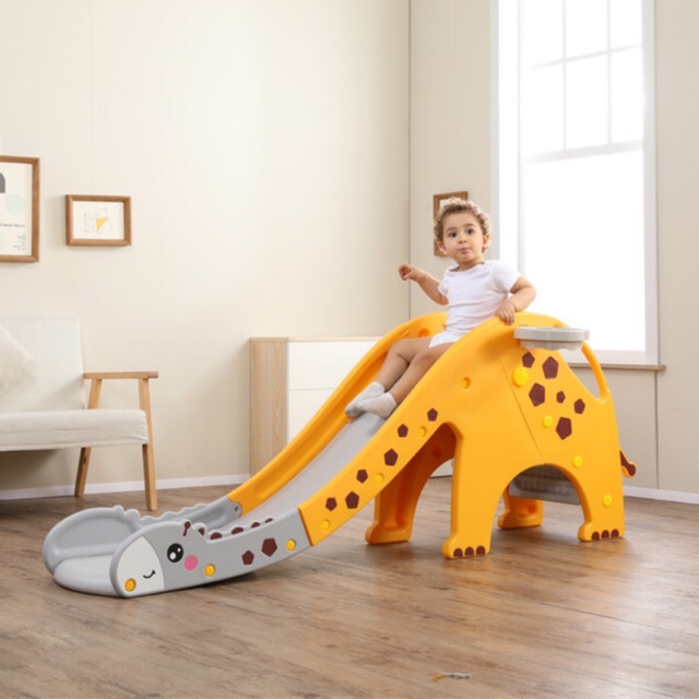 BIG SIZE giraffe slide papan gelongsor slider slide playground indoor ...