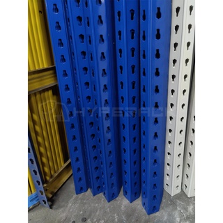 HYPERACK ™️ [High Quality] Rak Besi Slotted Angle Bar Upright 9 kaki ...