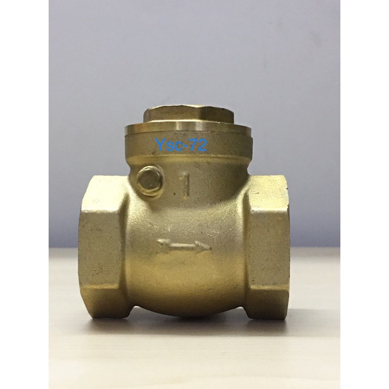 Brass swing check valve 1/2'',3/4'',1'' | Shopee Malaysia
