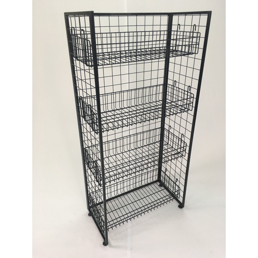BUTTERFLY STAND W/4 LEVEL BASKET/ BUTTERFLY STAND W/5 LEVEL BASKET ...