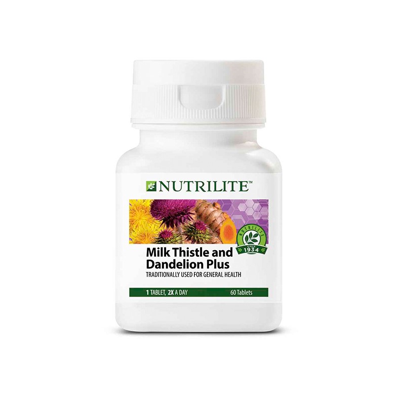 Nutrilite Milk Thistle And Dandelion Plus - 60 Tab | Shopee Malaysia