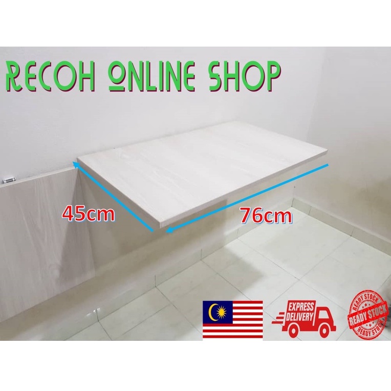Waterproof Wall-Mounted Table Upgrade Wall Table Wall Rack Wall Shelves ...