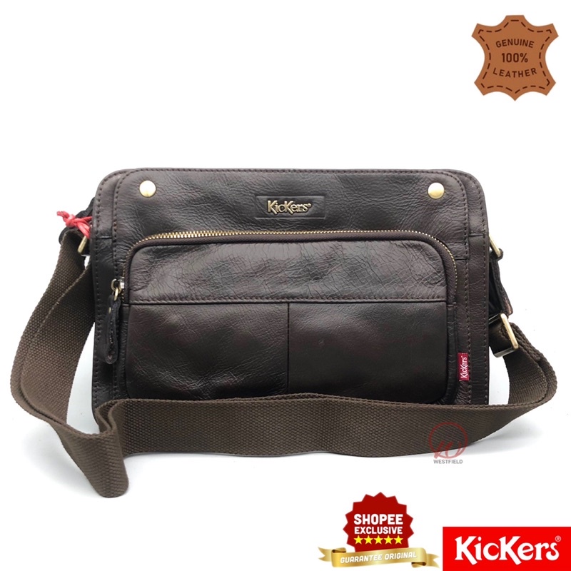 KICKERS PREMIUM LEATHER SLING BAG ( KIC-S 87880 ) | Shopee Malaysia