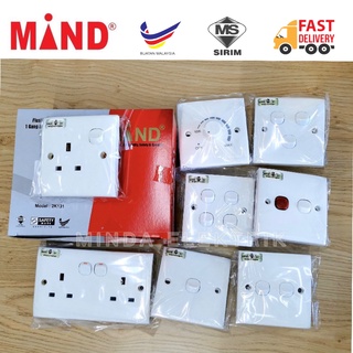 MIND Switch Socket and Socket Outlet (SIRIM)2k 13A Switch socket/ 15A ...