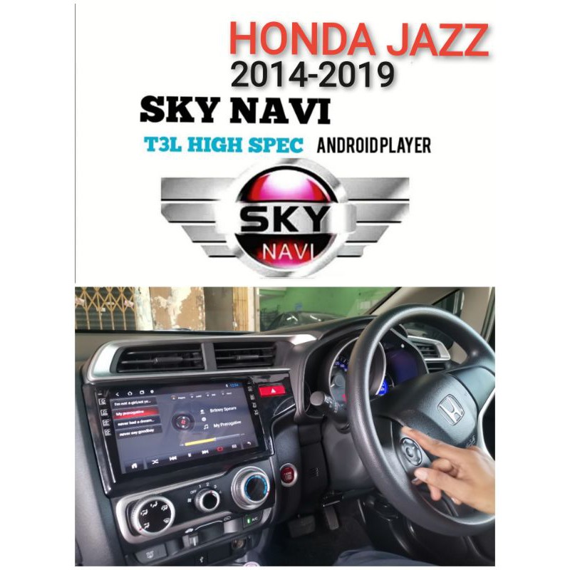 HONDA JAZZ 2014-2019 CAR ANDROID PLAYER #HONDA JAZZ #JAZZ14 #ANDROID ...