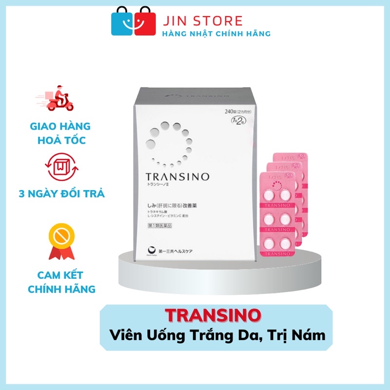 Transino whitening 240 Japanese Tablets - Transino whitening Japan ...