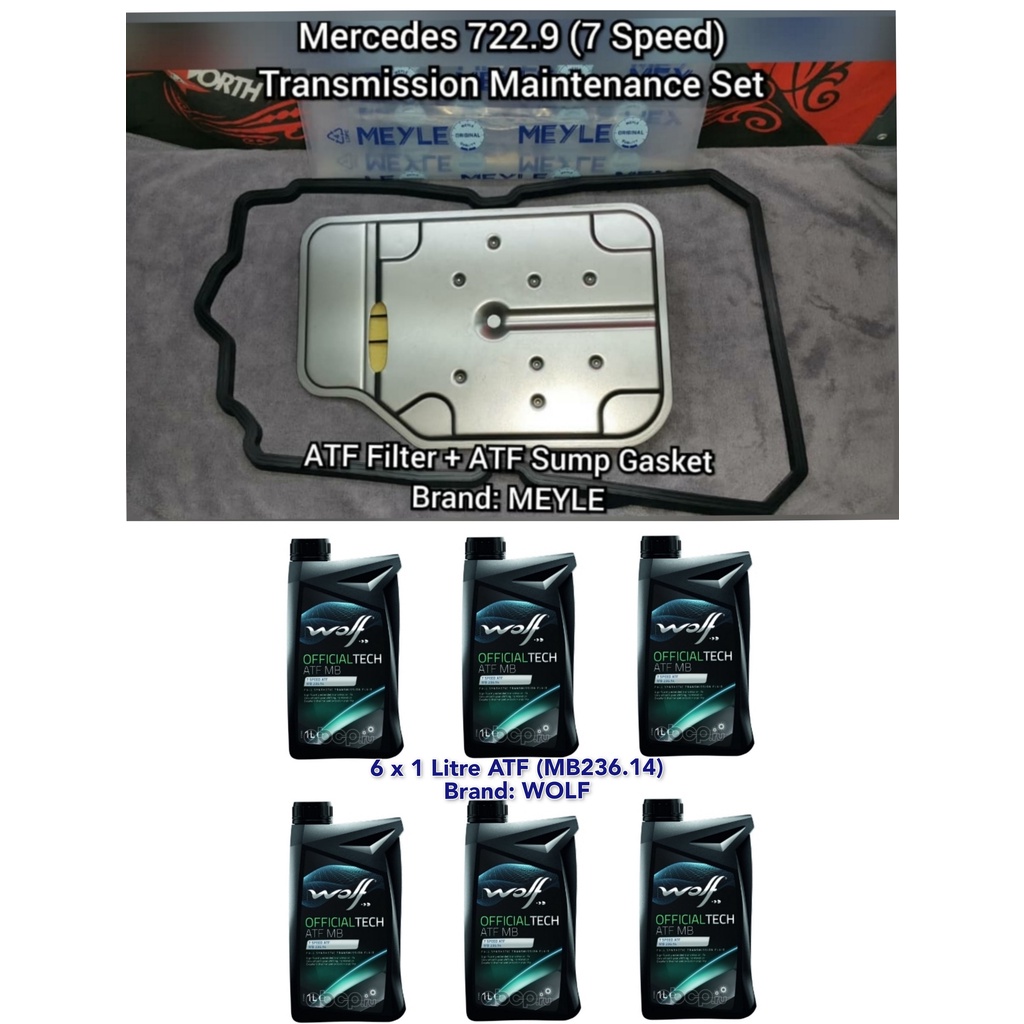 Mercedes Benz W203 W204 W211 W212 W221 R172 C207 A207 with 722.9 Gearbox (7 Speed / 7G) Complete ...