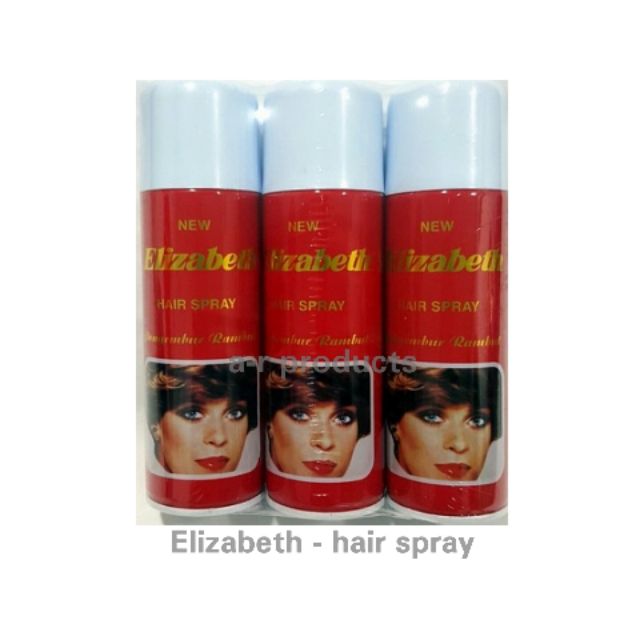 Elizabeth hair spray / spray rambut (250ml x 2) | Shopee Malaysia