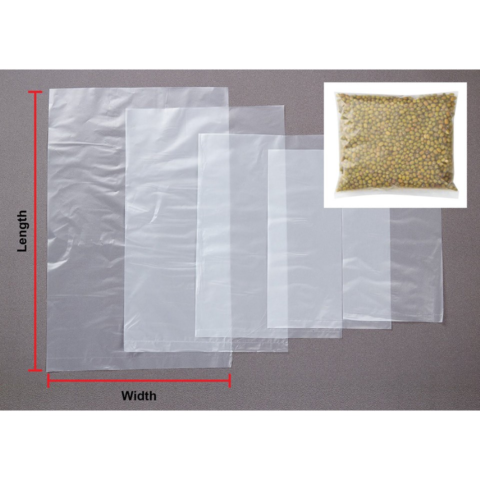 HM Plastic Bag 5X8 6X9 7X10 Transparent Plastic Bag For Packaging Food ...