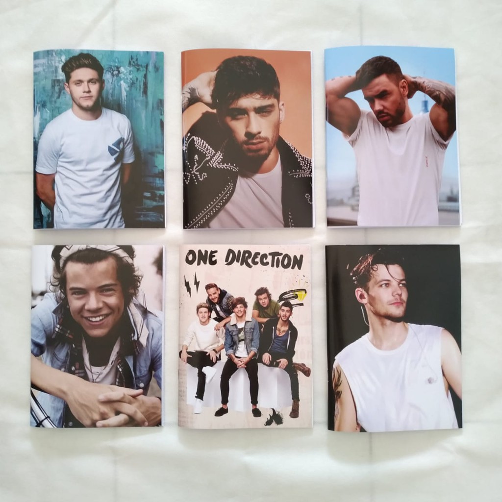 One Direction Notebook (6pcs) | Shopee Malaysia