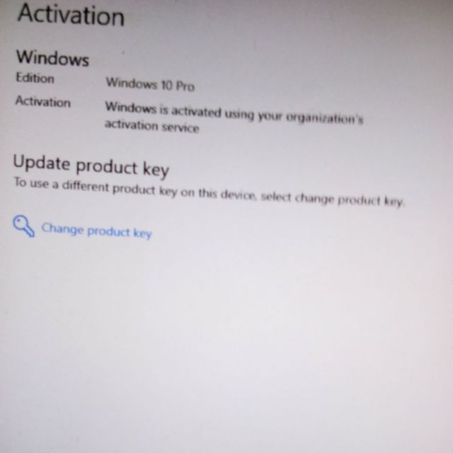 Windows Is Activated Using Your Organizations Activation Service ...