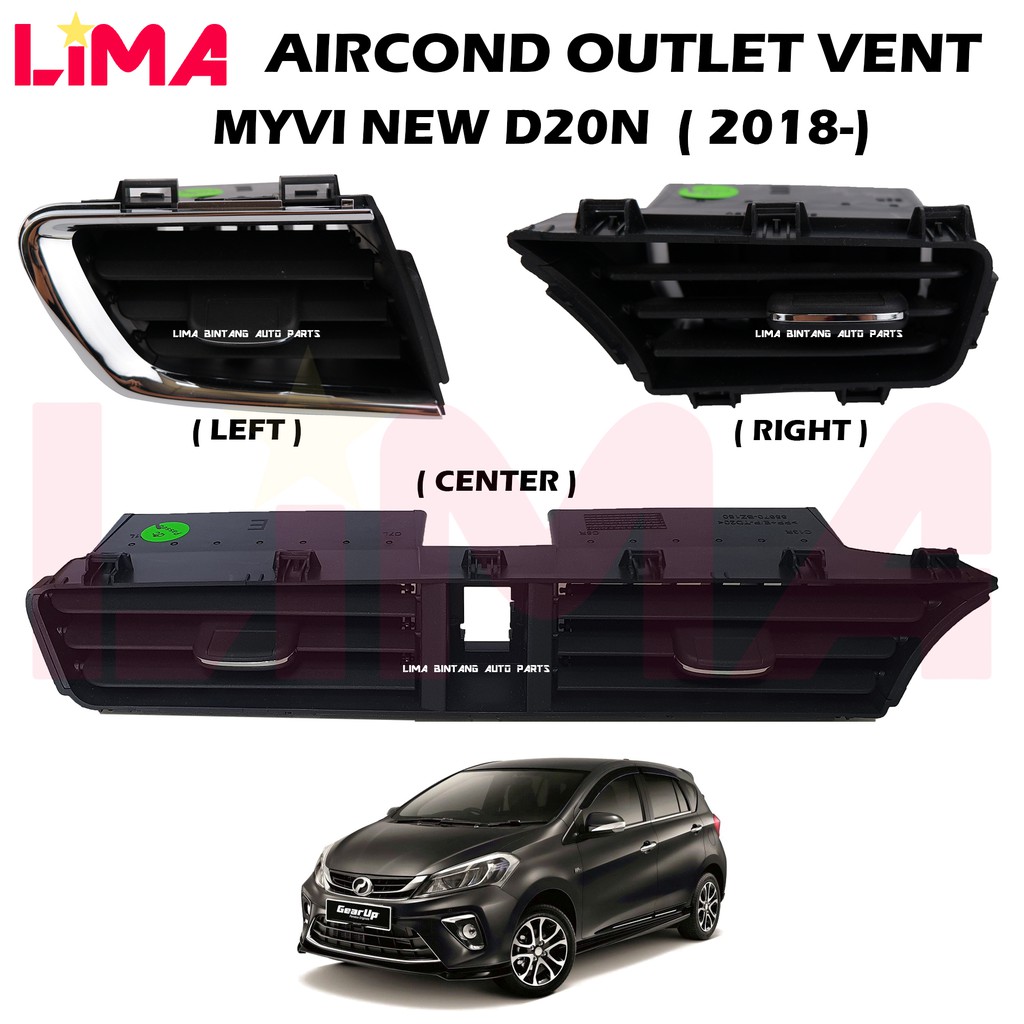 Perodua myvi new d20n air cond outlet vent aircond outlet vent | BeeCost