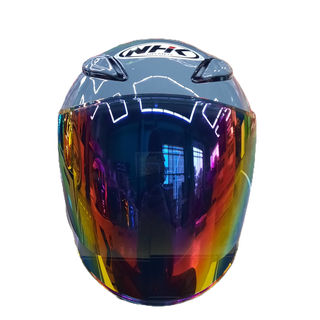 NHK Helmets R6 v2 Solid (Nardo Grey Glossy) | Shopee Malaysia