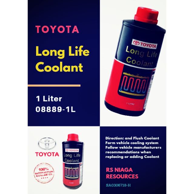 Toyota | Long Life Coolant | Protect Car Engine - 1Liter | BeeCost