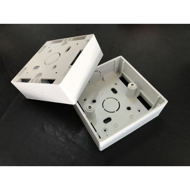 3x3 switch white box wall switch bottom socket PVC junction box single ...