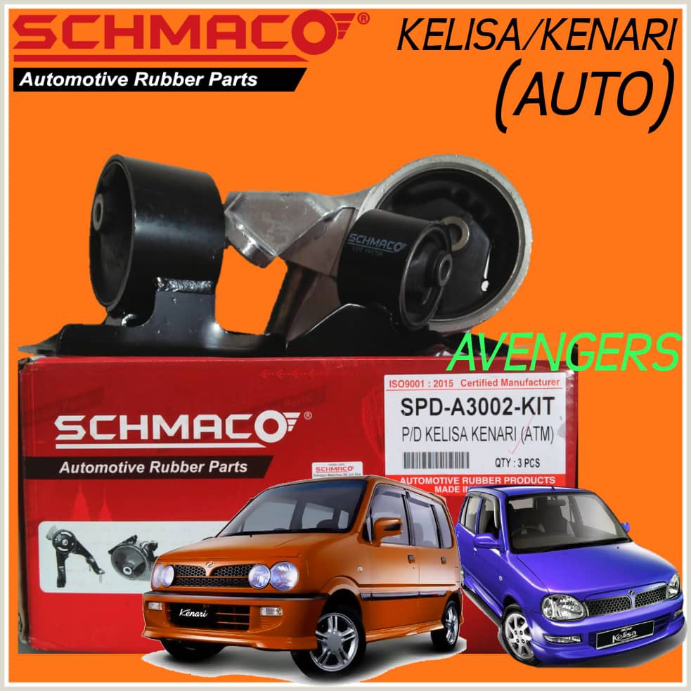 PERODUA KELISA KENARI AUTO MANUAL SCHMACO ENGINE MOUNTING KIT SET ...