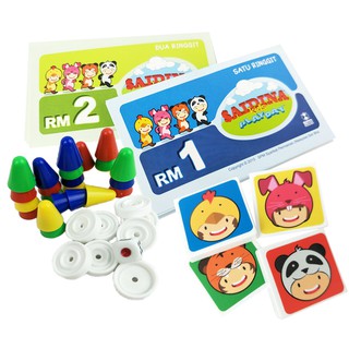 Saidina Kids Playday Malay & English Version Board game/Permainan ...