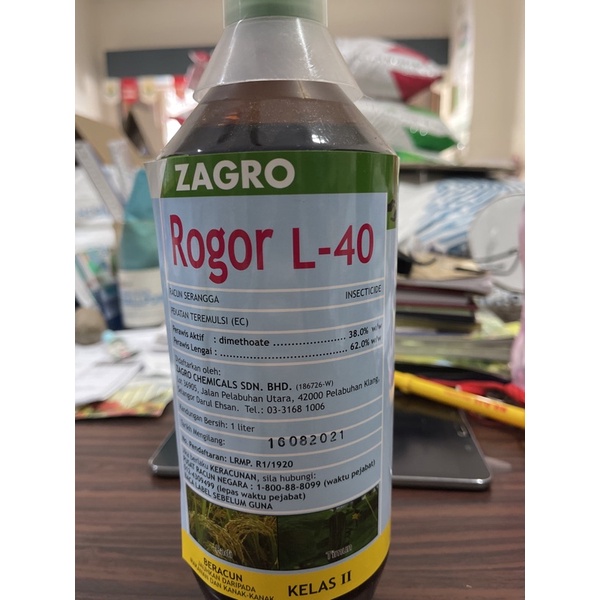 Zagro Rogor L-40 Racun serangga 1L | Shopee Malaysia