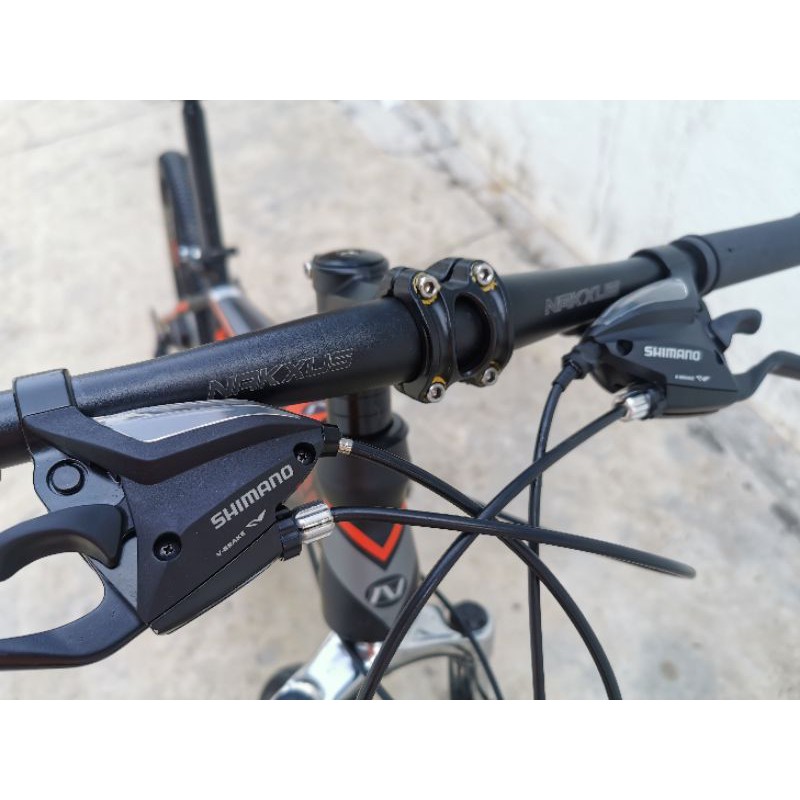Ammaco Evo V 29 Mountain Bike Grey Orange