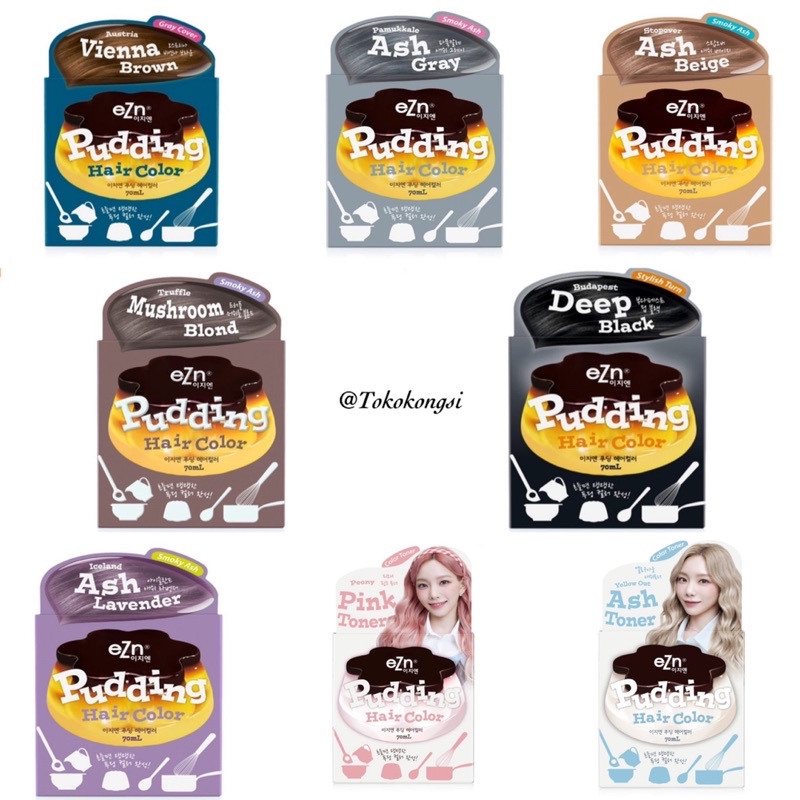 Ezn Pudding Hair Color / Imported singapore Hair Paint | Shopee Malaysia