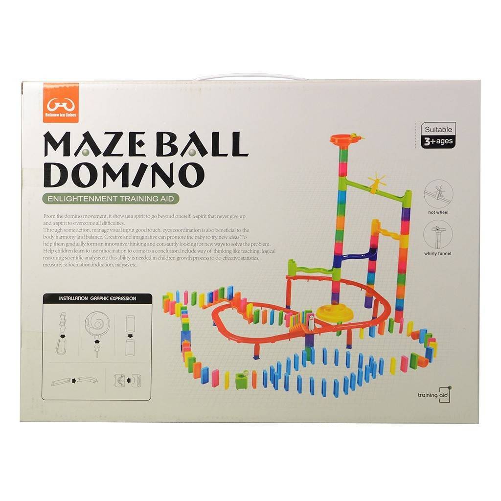 Balance Ice cubes Maze ball Domino (106pcs) | Shopee Malaysia
