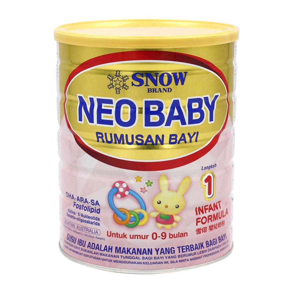 Snow Brand Neo Baby Step 1 Infant Milk Formula 900g | Shopee Malaysia