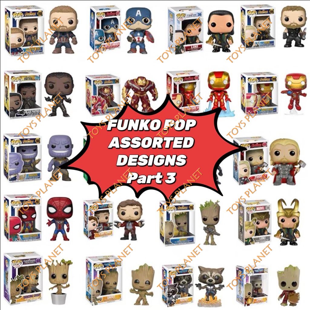 {ORIGINAL} FUNKO POP CARTOON CHARACTERS COLLECTIBLE FIGURES-PART 3 ...