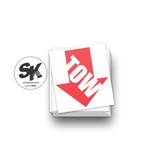 Sticker Arrow/Tanda Tunjuk Kedudukan Cangkuk atau Hook Pada Kenderaan ...