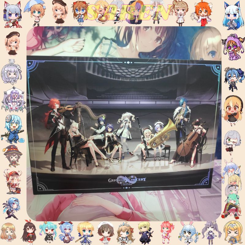 Mihoyo Genshin Impact Genshin Concert 2021 Gift Box CD Set Melodies of ...