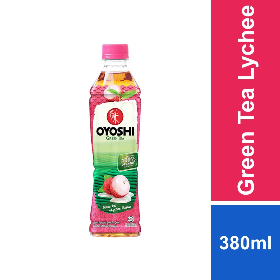 Oyoshi Green Tea Lychee 380ml | Shopee Malaysia