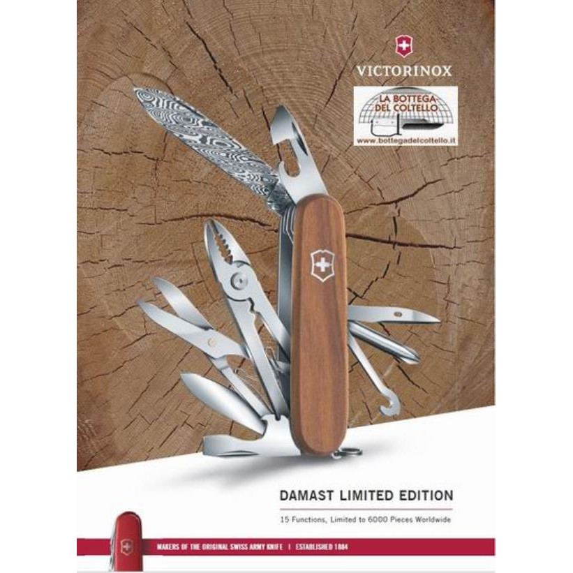 Toys & Games Victorinox Swiss Army Deluxe Tinker Damast Limited Edition ...