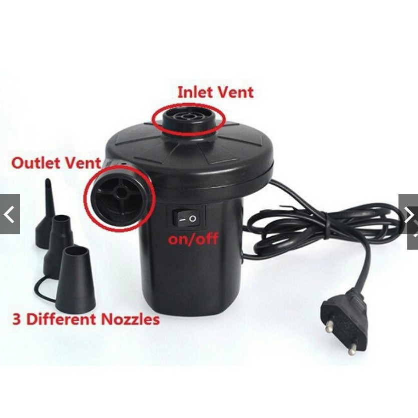 Ready stock. HERMAN😍 Electrical Air Pump For Inflatable Swimming Pool ...