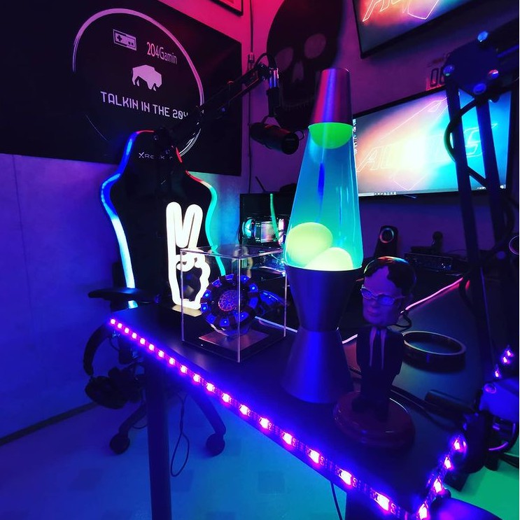 Gaming Setup 5050 (IP67)RGB PC SETUP/rgb lights/rgb led/work spaces ...