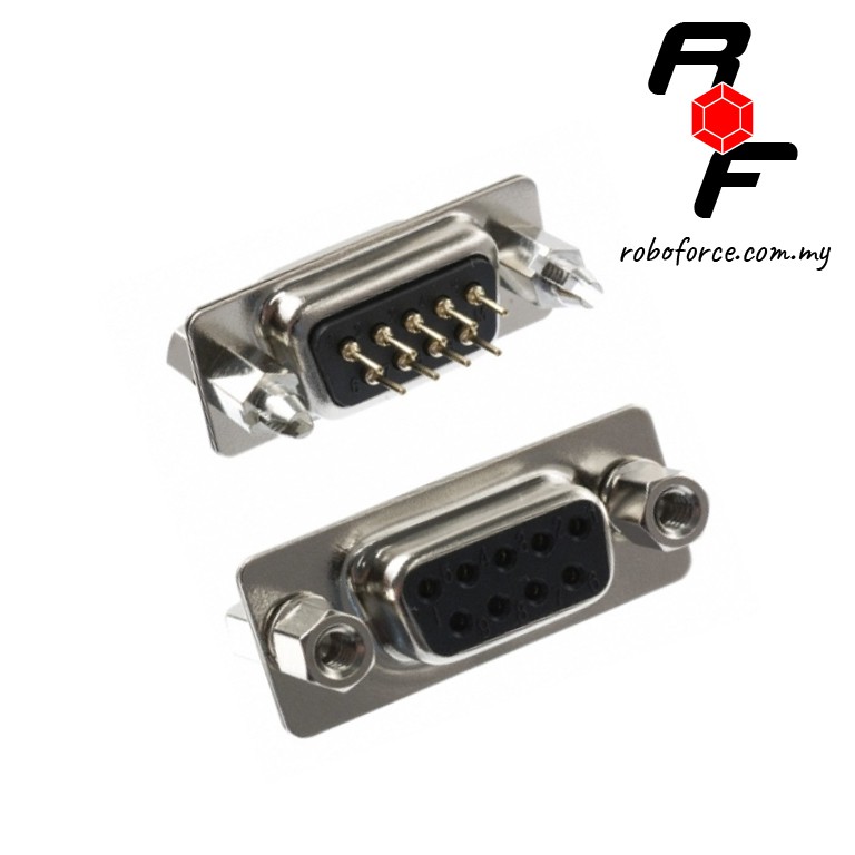 DB9 Female Connector for Arduino/Raspberry Pi/ ARM/ 8051 ...