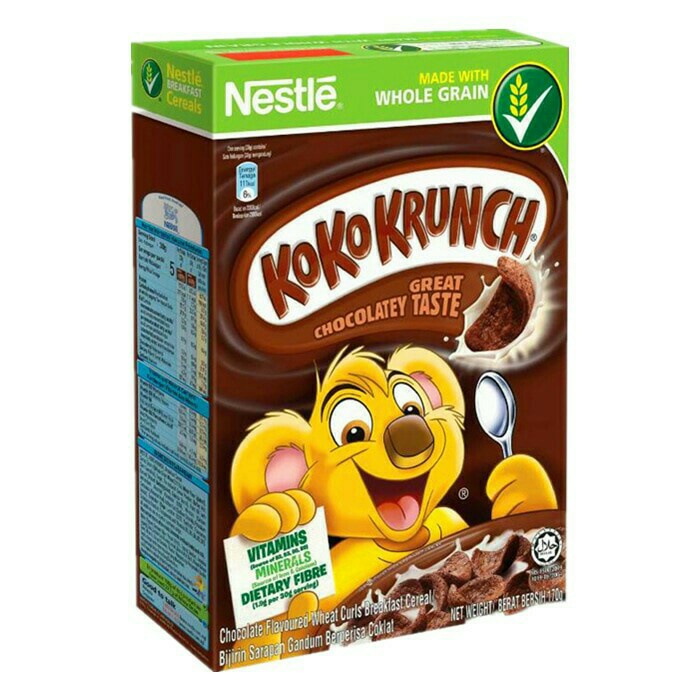 Nestle Koko Krunch Cereal Chocolate Taste 170gr | Shopee Malaysia