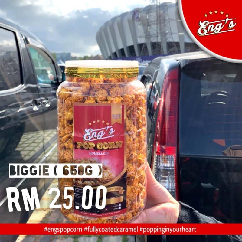 ENG’S POPCORN Fully Coated Caramel [BIGGIE] | Shopee Malaysia