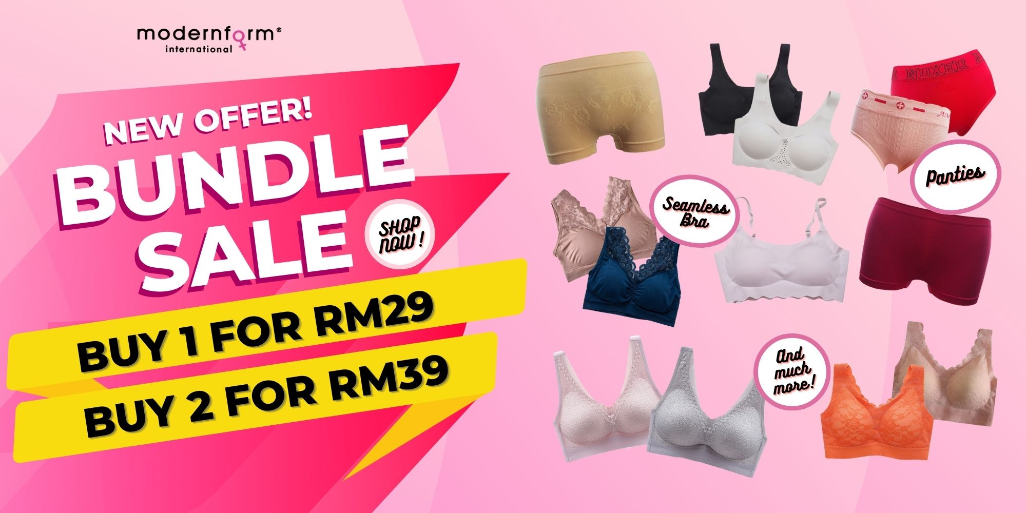 Modernform International Official Store Online, December 2022 | Shopee ...