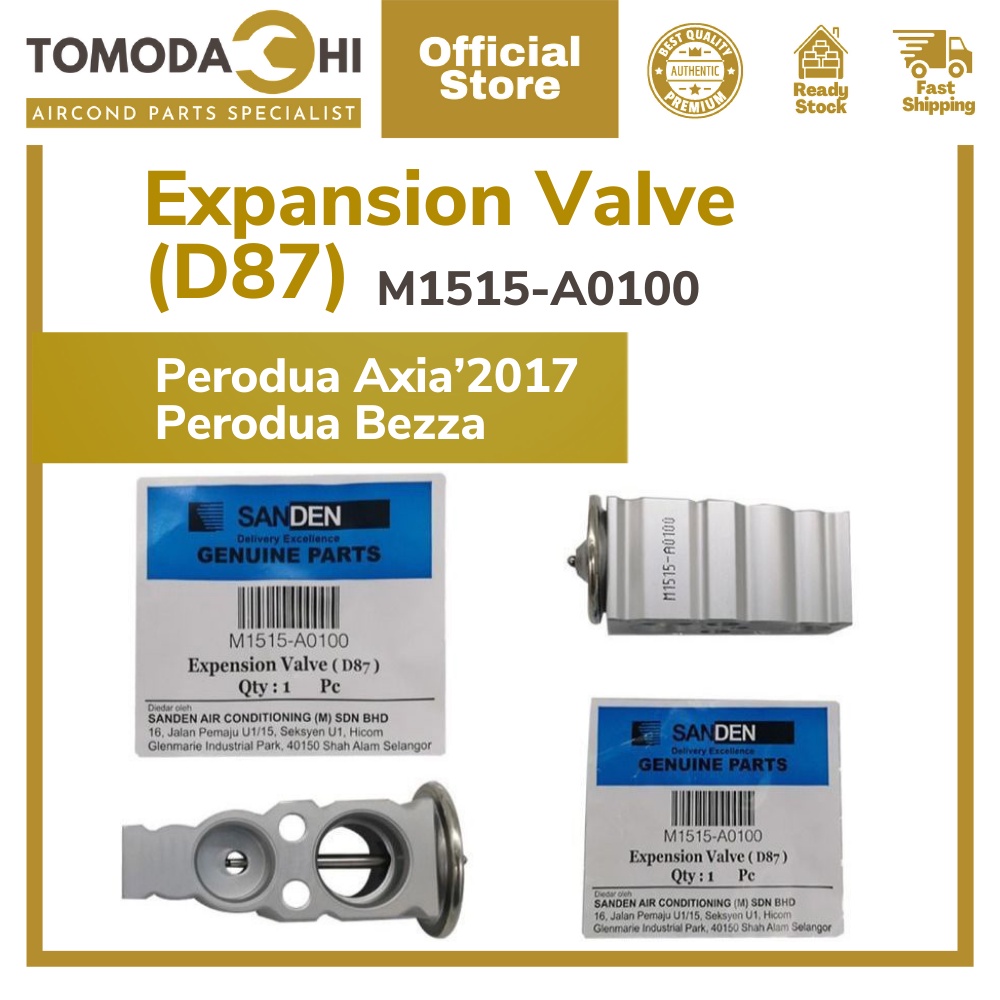 TOMODACHI Car Air Cond Expansion Valve Aircond Perodua Axia 2017 Bezza ...